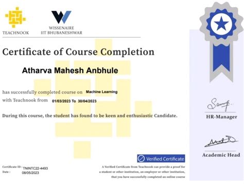 Atharva Anbhule On Linkedin Teachnook Jspmrscoe Machinelearning