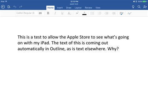 Ipad Text Not Displaying Correctly Apple Community