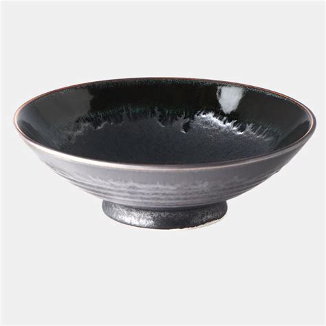 Ramen Bowl 24cm Matt Black Glaze Beon