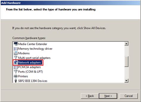Loopback Network Adapters