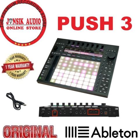 Jual Ableton Push 3 Controller Instrument Pad Controller Jakarta Pusat Jansik Audio Tokopedia