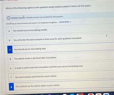 Solved Which Of The Following Applies To The Quadrant Streak Solved Which Of The Following Applies To The Quadrant Streak