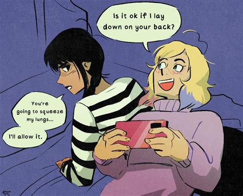 Wednesday And Enid By Lordsapathy69 Rwenclair