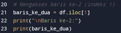 Coding Python Simpel Untuk Mengenal DataFrame