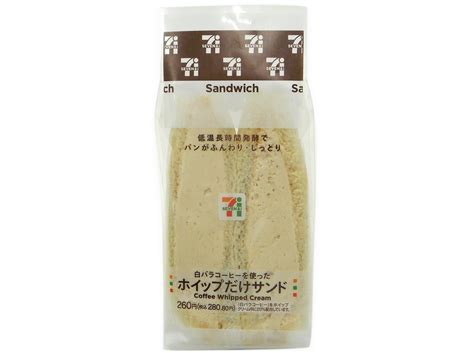 セブン イレブン 白バラコーヒ―を使ったホイップだけサンドの感想・クチコミ・カロリー・値段・価格情報【もぐナビ】