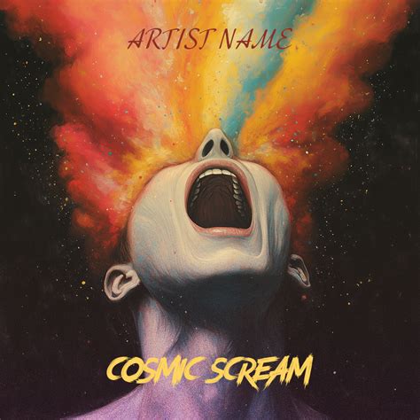 Cosmic Scream Album Cover Art Design Coverartworks