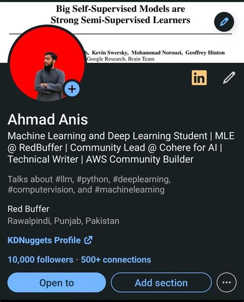Ahmad Anis On Linkedin Crossed 10k Followers On Linkedin 🥳🎉 12 Comments