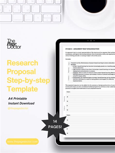 Research Proposal Step By Step Template Gantt Chart Dr Amina Yonis