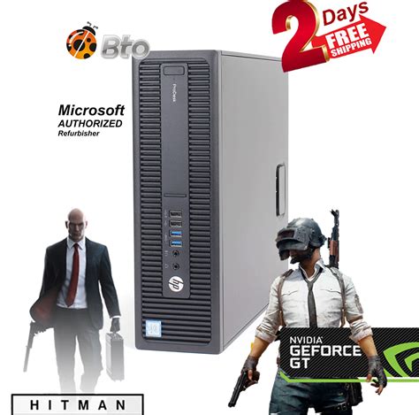 Restored Gaming HP G Desktop SFF Computer PC Intel Core I GHz Processor GB Ram