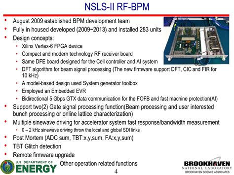 Ppt Advanced Rf Bpm Development Using Xilinx Zynq Fpga Arm Based