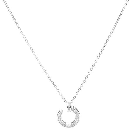 Colier Argint Model Cui