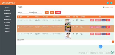 【java计算机毕设】课程在线教学平台mysql Ssm Jsp Jsp Maven 项目设计源码代码带文档报告 寒暑假小组作业 Csdn博客