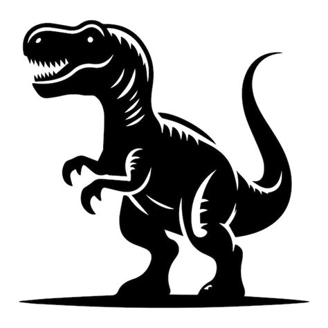 Premium Vector A Dinosaur Vector Art Illustration Eps File