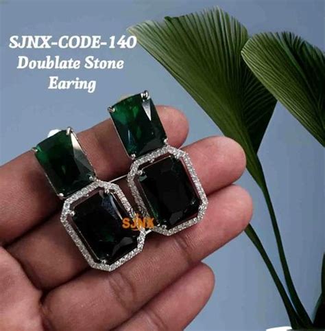 Hanging Dangle Doublet Stone Earing At Rs 560pair In Mumbai Id