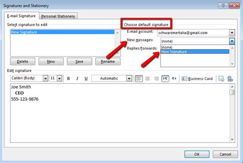 Setting Up Email Signature In Outlook Snopeer