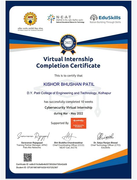 Completed Cyber Kishor Patil