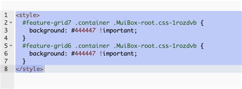 I Need Help Making The Corners Round In A Feature Grid With Four Column View Block Custom