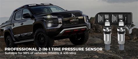 Universal Programmable TPMS Sensor Cloneable Pack