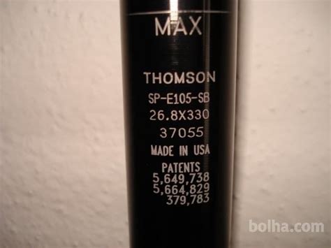 Pipa Thomson Za Zamik 26 8x330 Novo