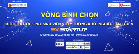 Hướng dẫn tham gia Vòng bình chọn Cuộc thi Học sinh sinh viên với ý tưởng khởi nghiệp lần thứ V