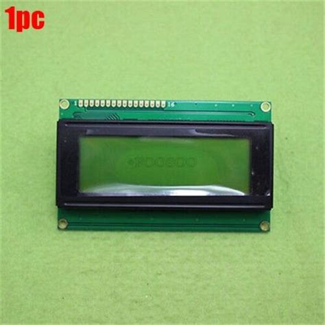 1pcs Yellow Iici2ctwisp I Serial Interface 2004 20x4 Character Lcd Module Ro Ebayde