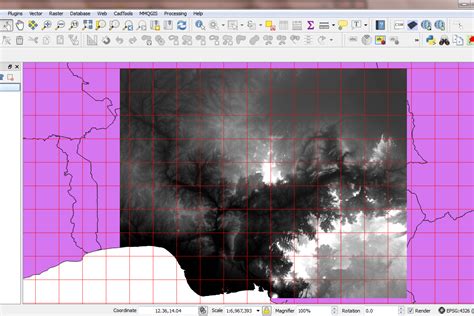 Raster Qgis Calculate Highest Elevation Within 1 Degree Grid Geographic Information