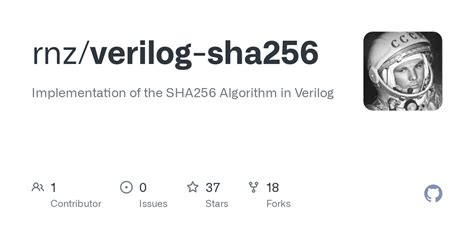 Github Rnzverilog Sha256 Implementation Of The Sha256 Algorithm In