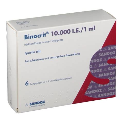 Binocrit 10000 Iu1ml 6 Epoetin Alfa Sandoz Top Steroids Online
