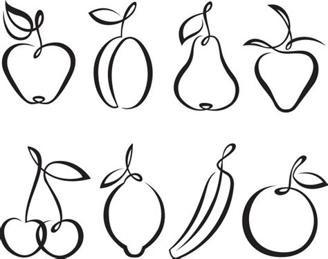 Spring Fruits Vector Images Over 27 000