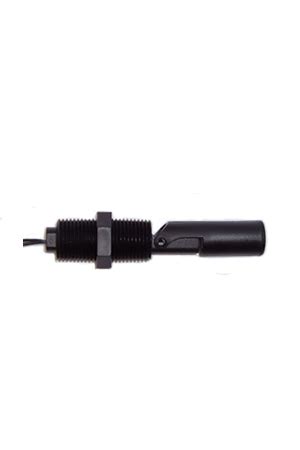 Black Horizontal PP Float Switch NPT Aqua Hub