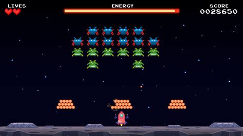 Invaders War HTML5 Game With Construct 3 File By Jmneto CodeCanyon