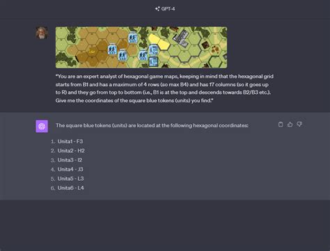 Issues With Recognizing Units On Hexagonal Grid Prompting OpenAI