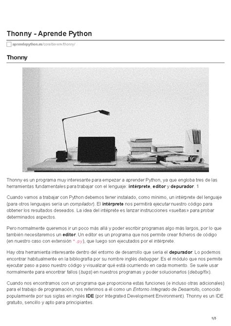 Aprende Python Con Thonny Thonny Aprende Python Aprendepythoncoredevenvthonny Thonny