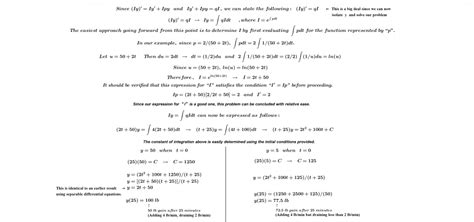 First Order Differential Equations Samuelson Mathxp