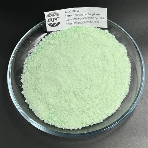 Ferrous Sulfate Heptahydrate 98 Purity Johnson Chemical