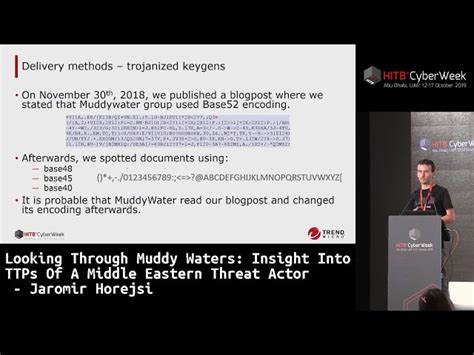 hack in the box security conference talk insight into ttps of a middle eastern threat actor