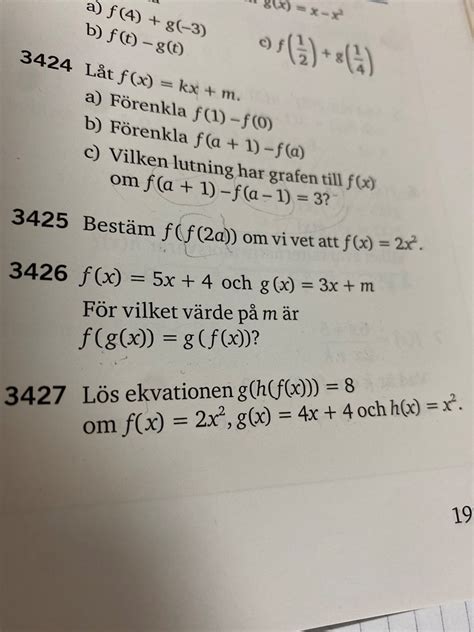 Funktioner Hitta M Värdet Matematikmatte 1funktioner Pluggakuten