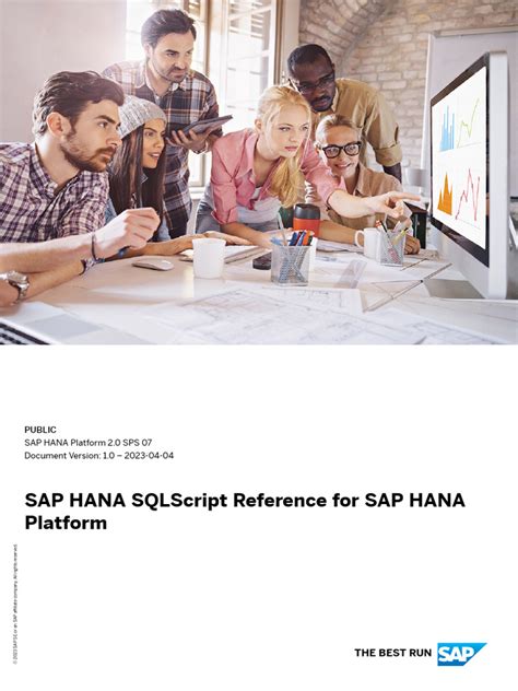 Sap Hana Sql Script Reference En Pdf Databases Sql