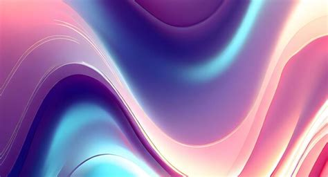 Premium Ai Image Colorful Abstract Fluid Wave Flow Shapes Background