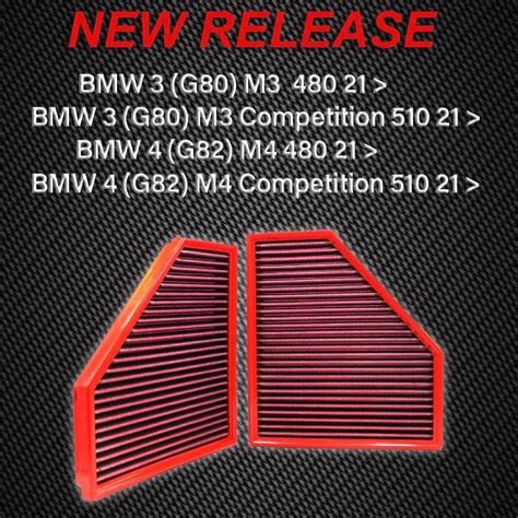 Bmc Airfilters G80g82 M3m4 Motion In Motorsport