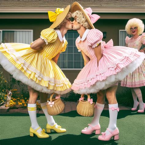Kissy Sissies By The Frilly Salon On Deviantart