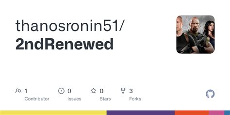 GitHub Thanosronin NdRenewed