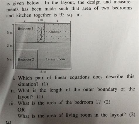 Is Given Below In The Layout The Design And Measurements Has Been Made