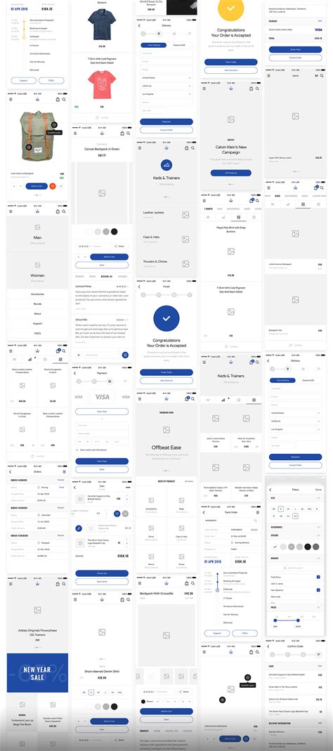 Aware Mobile UI UX Kit Behance