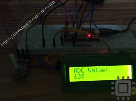 Esp32 Adc Read Analog Values With Lcd Display In Arduino Ide Microdigisoft On Tumblr