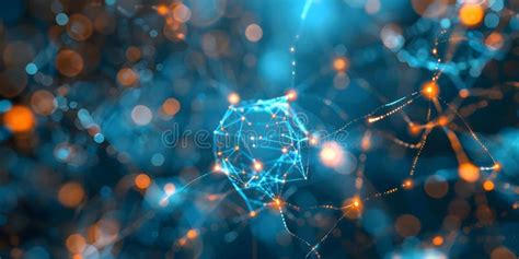 A Closeup Of A Complex Neural Network Showing Interconnected Axons Representing Brain Function