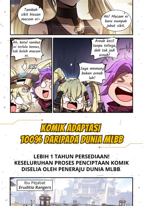 Mlbb Official Comic Book Outlaw Part 3 Buku Komik Rasmi Mobile Legends