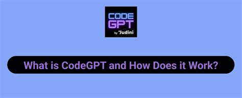 What Is Codegpt And How Does It Works Sofster