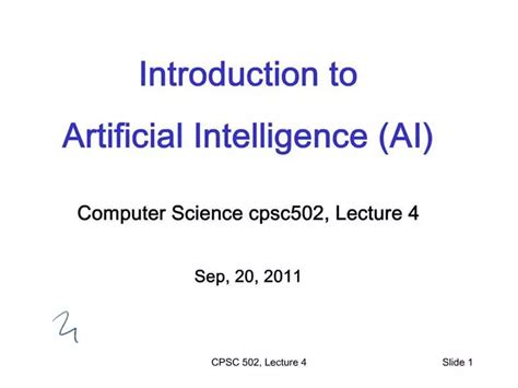 Ppt Cpsc 502 Lecture 4 Powerpoint Presentation Free Download Id1370233