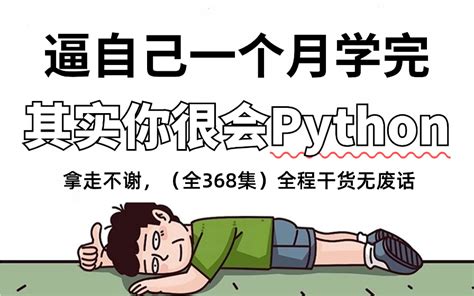 【全368集】强推！2024最细自学python全套教程，编程技术猛涨！！别再走弯路了，逼自己一个月学完，从0基础小白到大神只要这套就够了